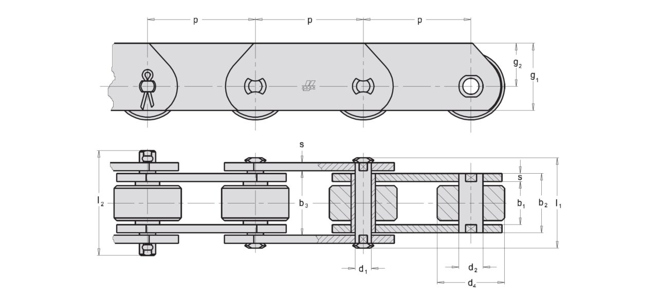 Behordó láncok, MT sorozat (DIN 8167) - Agria Lánc Kft.